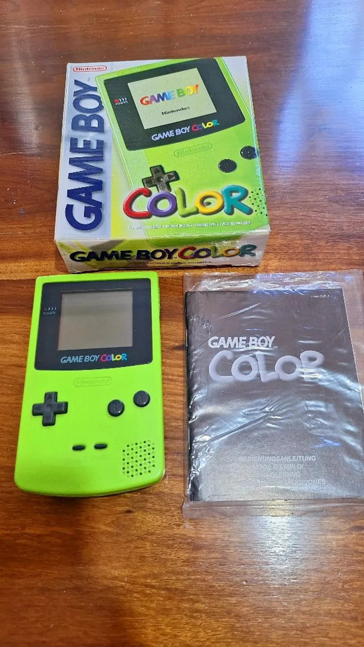 "game boy color" no Brasil