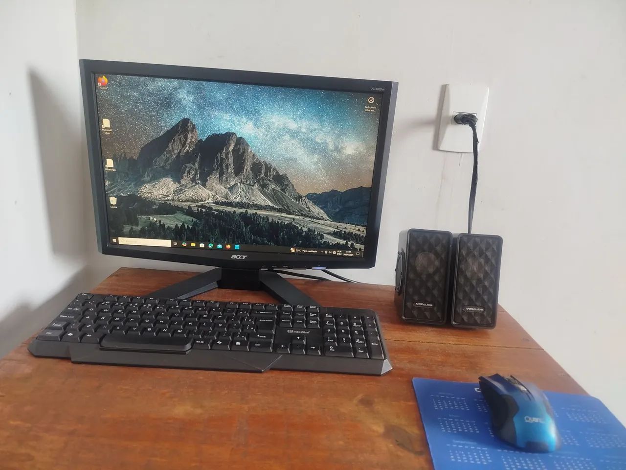 Computador completo usado, com 6G de RAM e 296g de memória, Windows 10 Pro - Computadores e ...