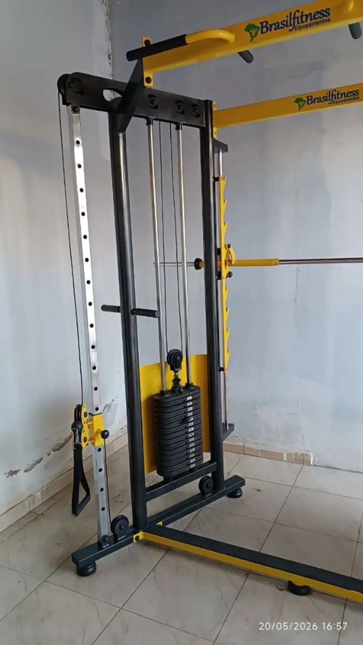 Cross over angular, com barra guiada - Academia e Exercícios - Canelas ...