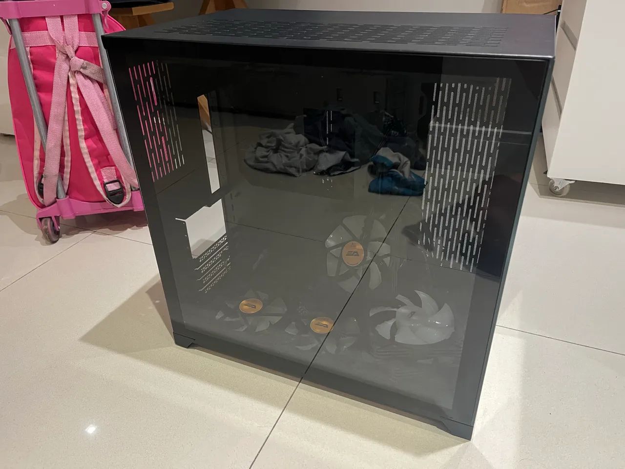 Gabinete Gamer Lian Li PC-O11D Dynamic Razer Edition ARGB S/ Fan ...