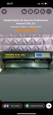 "plotter de recorte foison" no Brasil