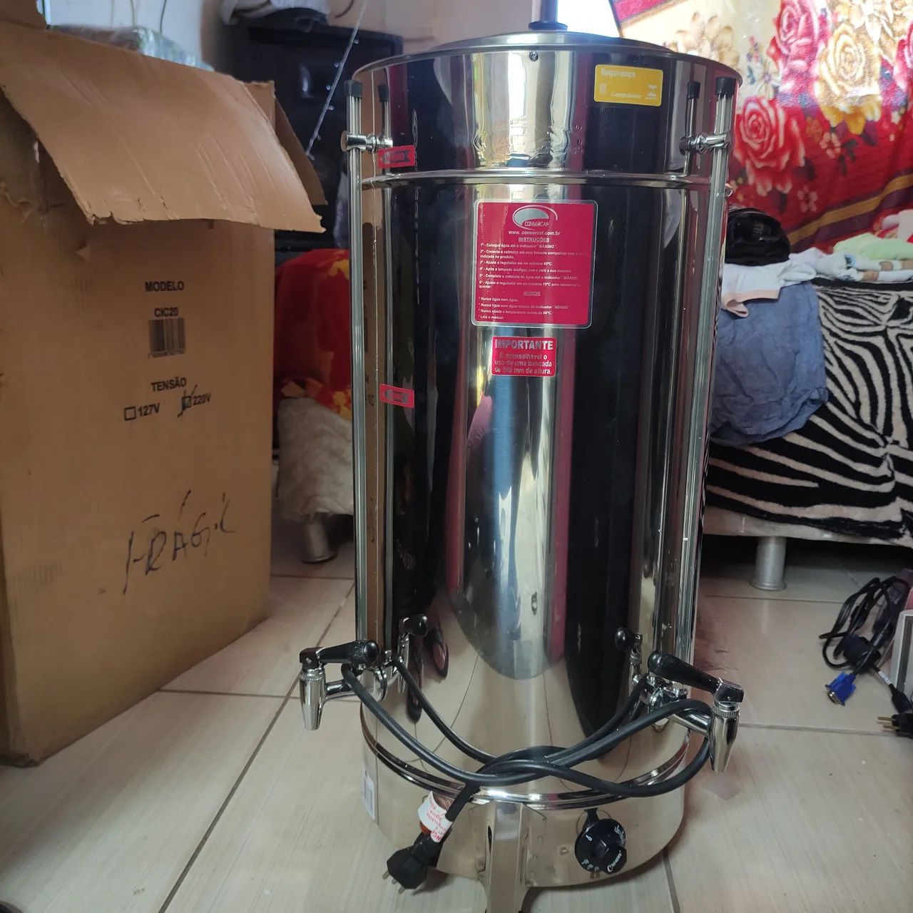 Cafeteira industrial 20L na caixa. - Gastronomia e Hotelaria - Liberdade, Salvador 1447989981 | OLX