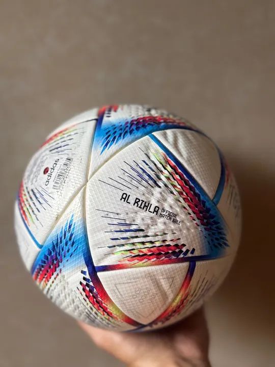 Bola de futebol Adidas Al Rihla oficial da Copa do Mundo do Catar ...