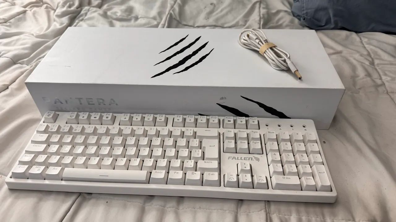 Teclado Gamer Mecânico Pantera Switch Azul - Periféricos e Acessórios ...