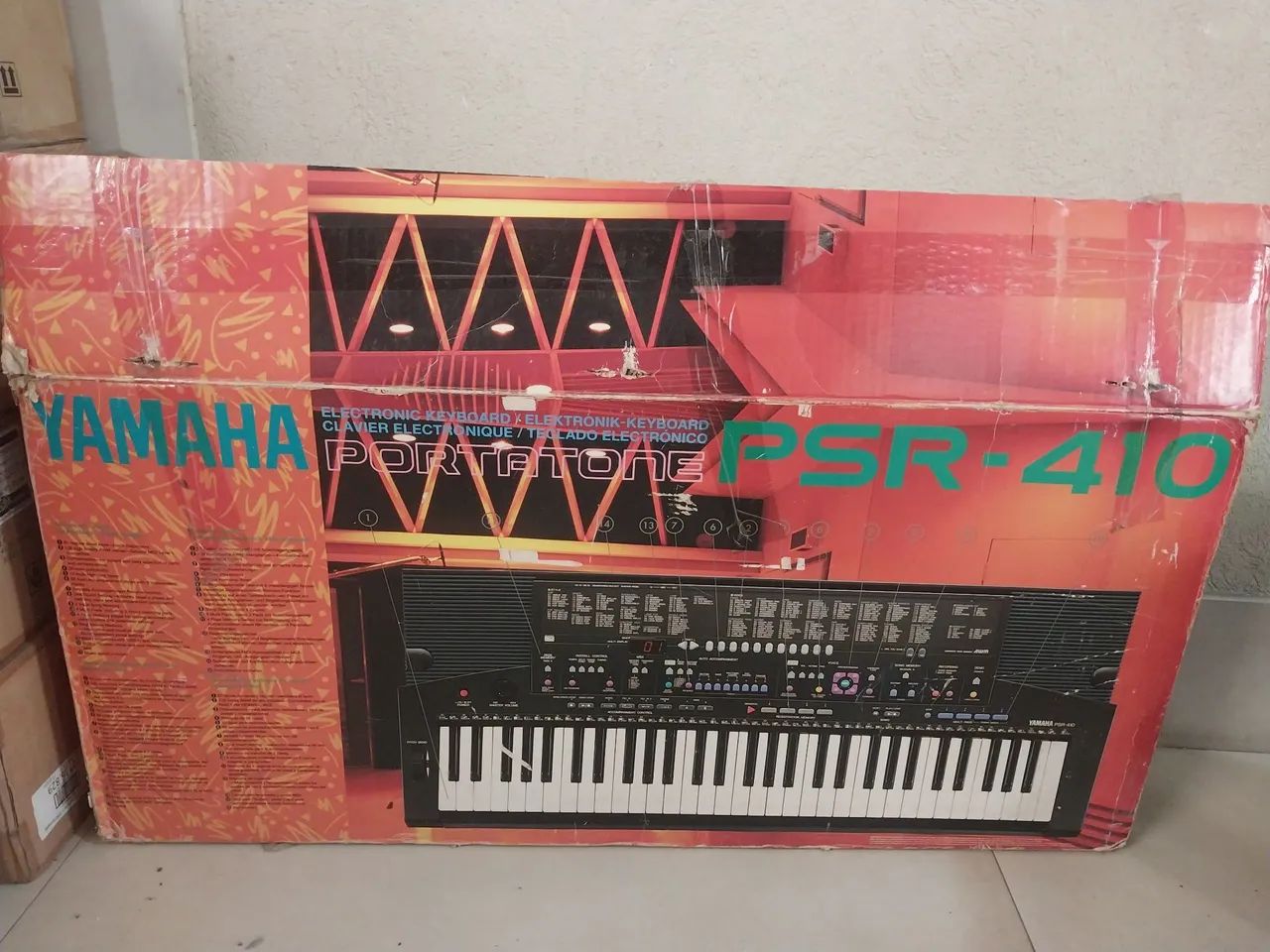 Teclado Yamaha PSR-410 Portatone - Instrumentos musicais - Flamengo ...