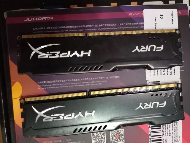 "memoria ram ddr3 8gb hyperx" no Brasil