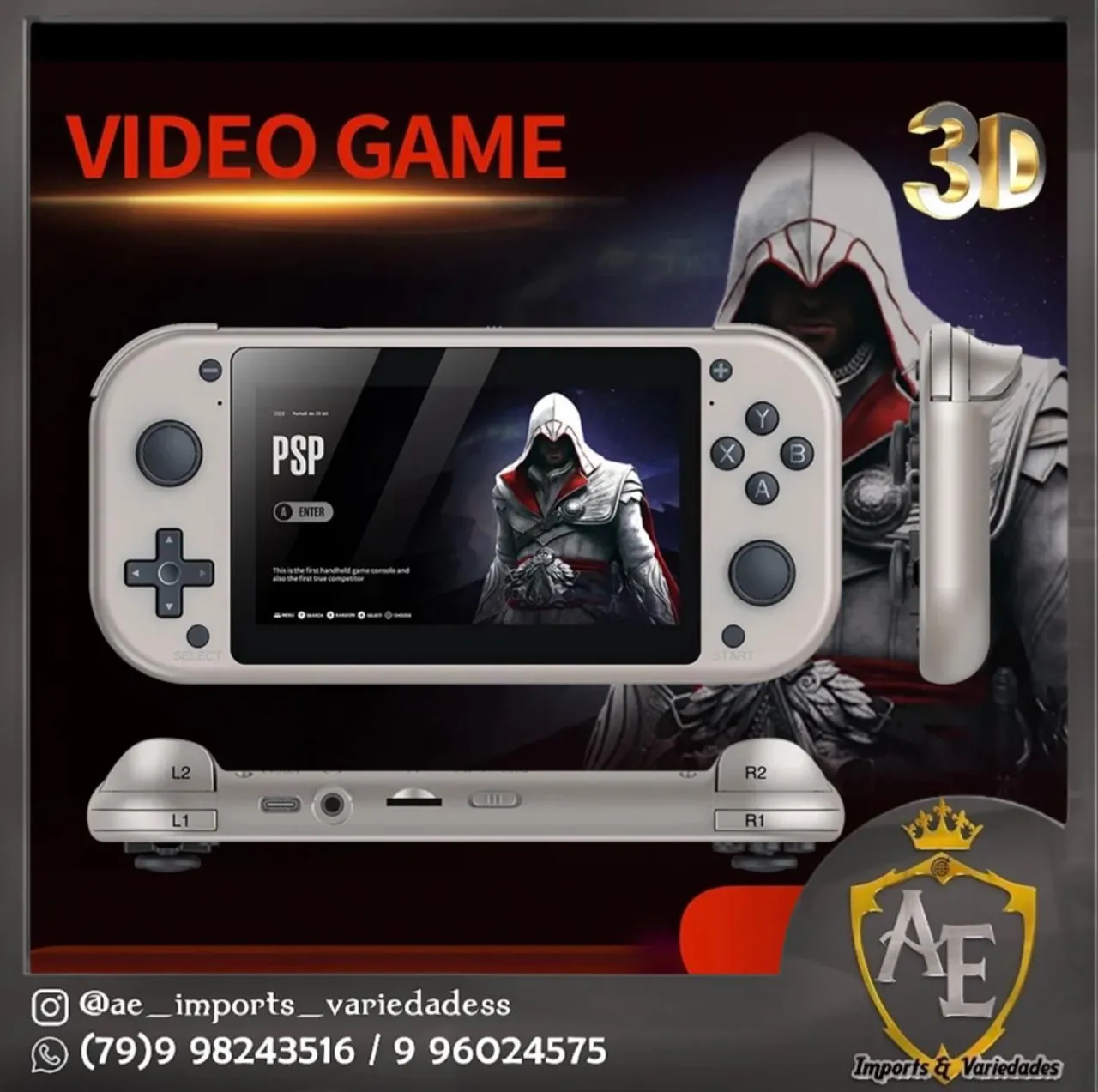 "console portatil" - Consoles de Vídeo Game no Brasil