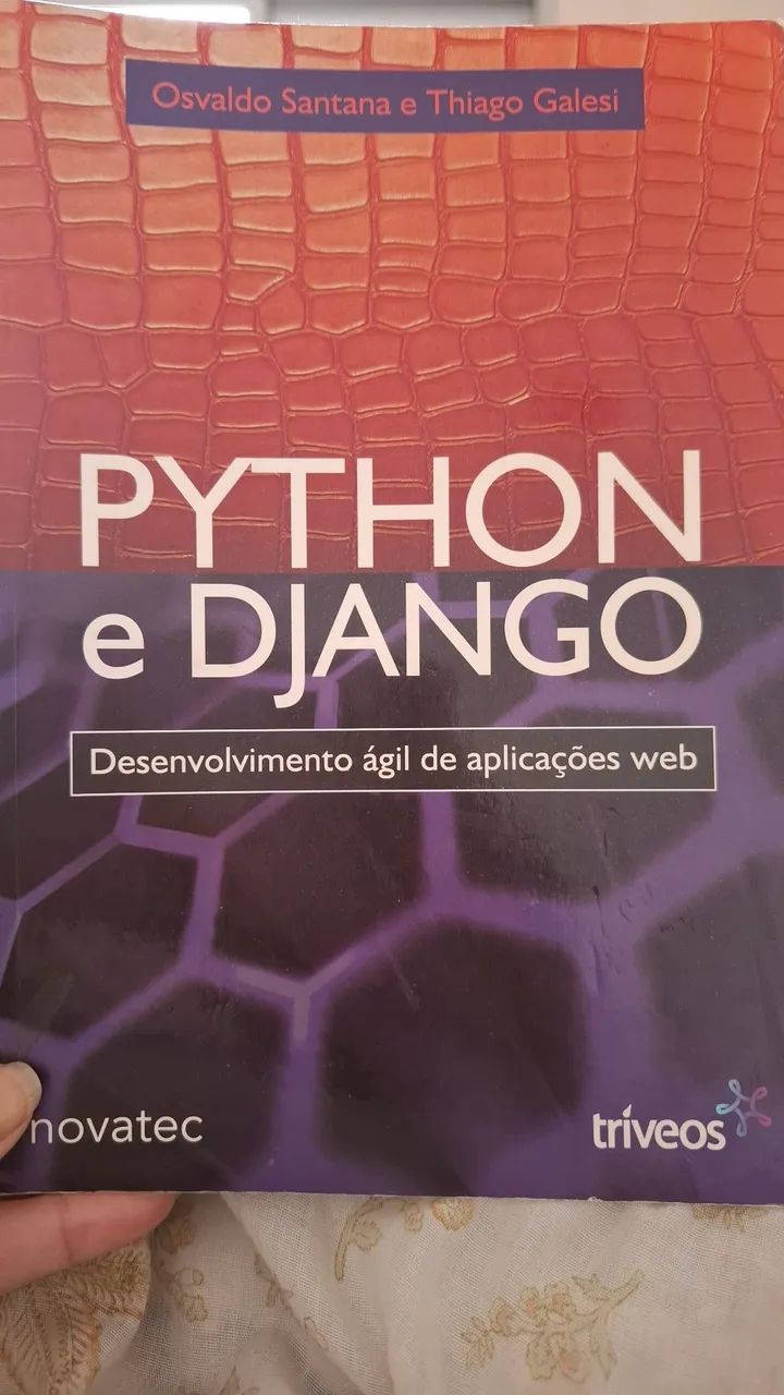 Livro Python e Django - Desenvolvimento Web Ágil - Papelaria - Jardim Paulista, São José dos ...