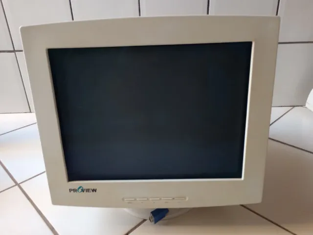 "monitor tubo crt" - Monitores no Brasil