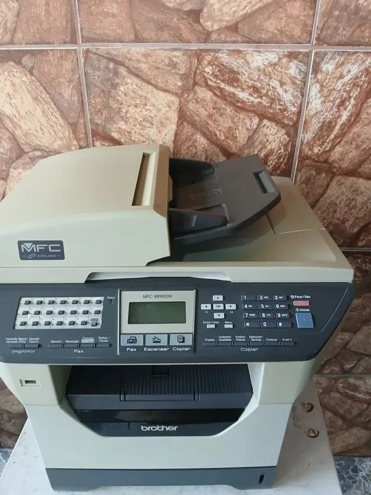 Impressora Multifuncional Brother MFC-8890DW com WiFi - Periféricos e ...