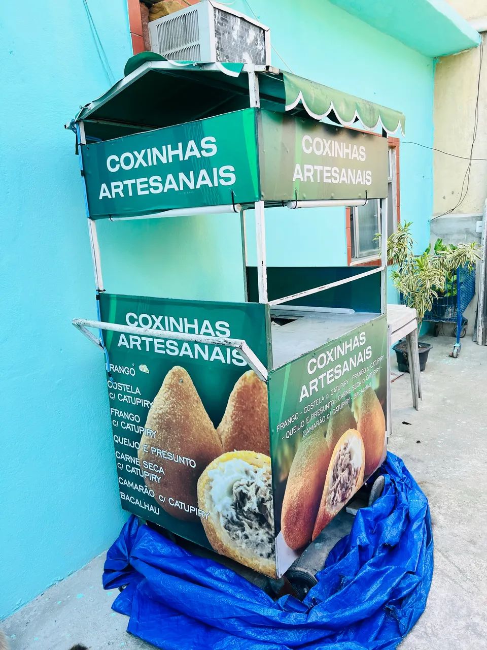Barraca de coxinha - Gastronomia e Hotelaria - Guadalupe, Rio de ...