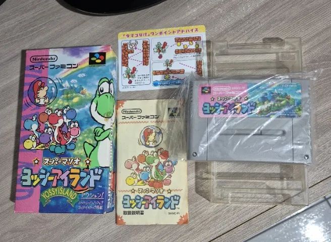 Yoshi Island Super Famicon Original Completo CIB - Jogos de Vídeo Game ...