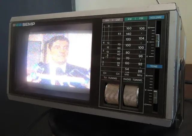 "televisor portatil" no Brasil