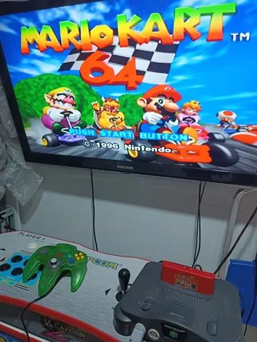 "nintendo 64 verde" no Brasil