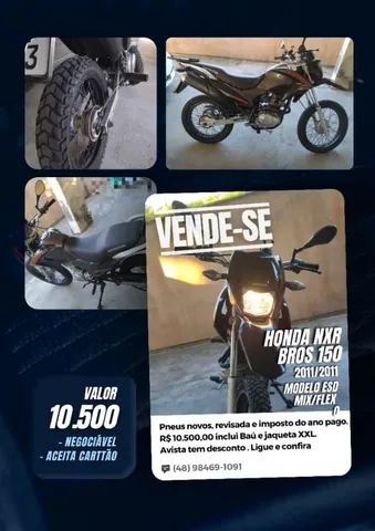 "moto xre 150" no Brasil
