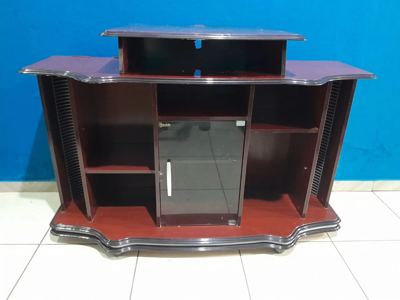 Rack laminada em madeira MDF - Racks e Painéis - Ipiranga, Ribeirão ...