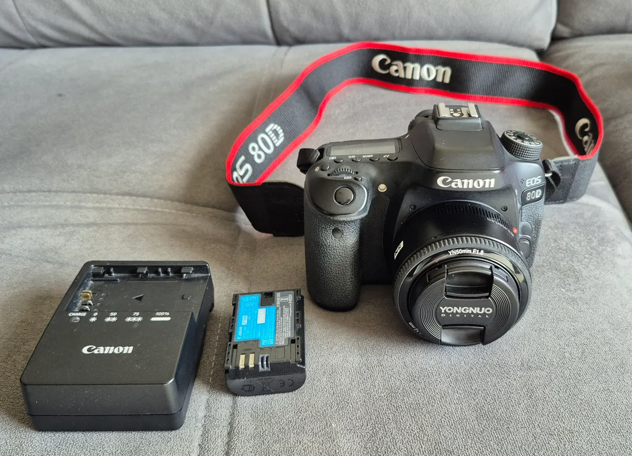 "canon 80d" - Câmeras e Filmadoras no Brasil