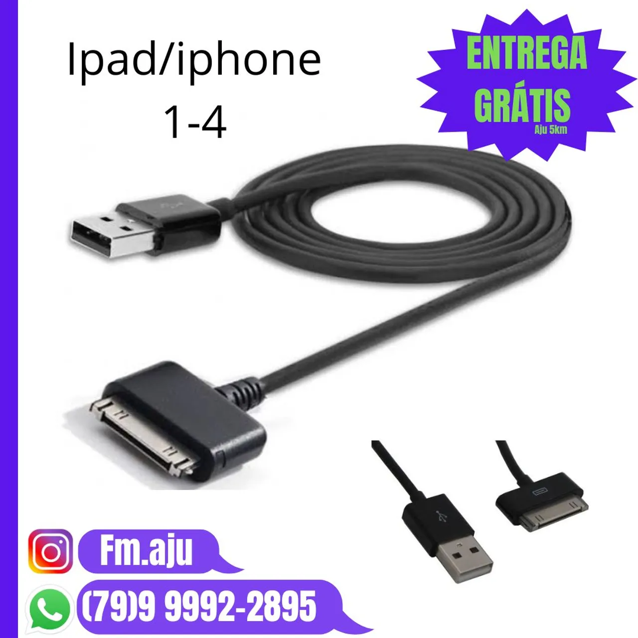 "cabo usb antigo" no Brasil