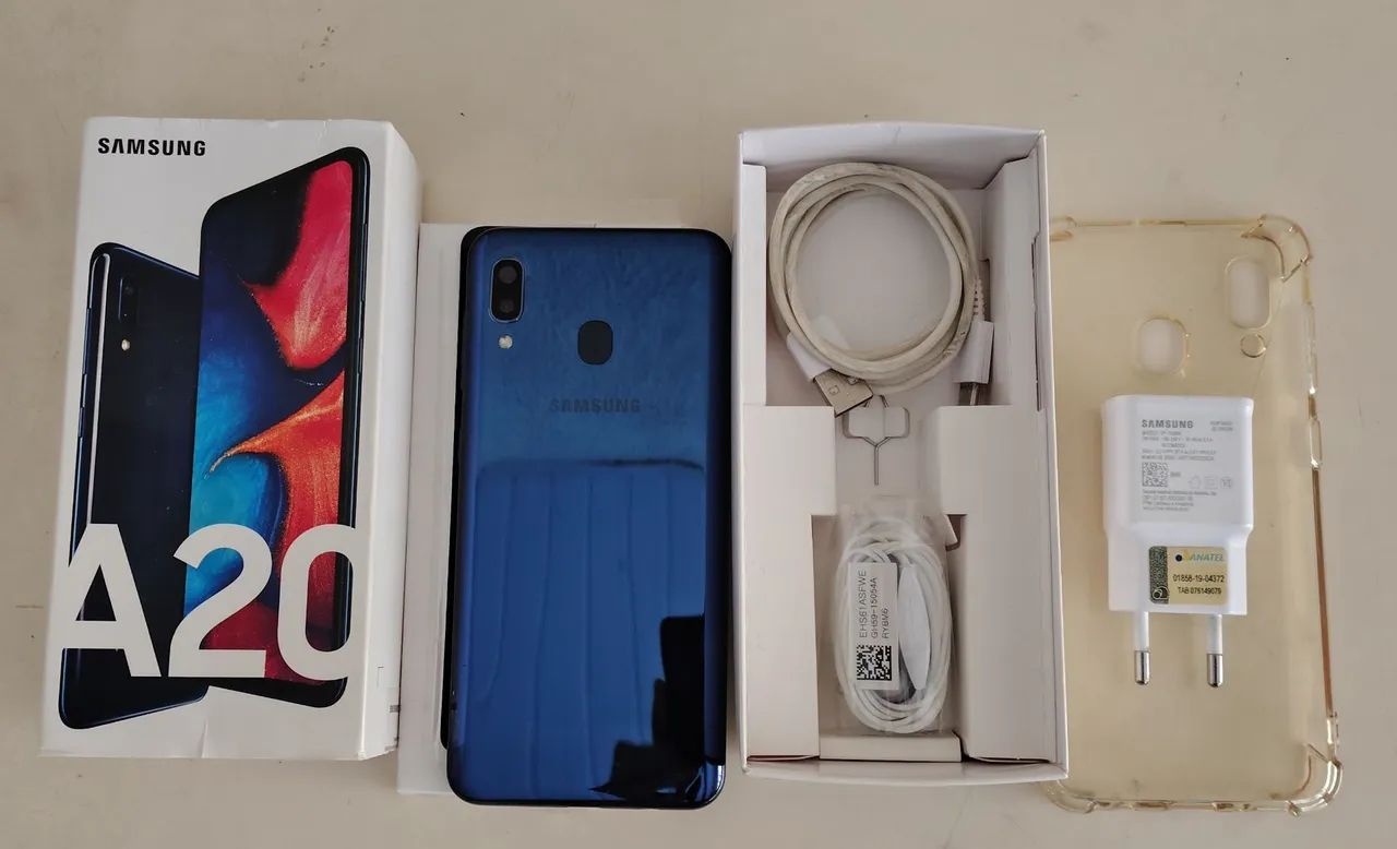 Samsung Galaxy A20 3GB de Ram e 32GB de Armazenamento (Leia a Descrição ...