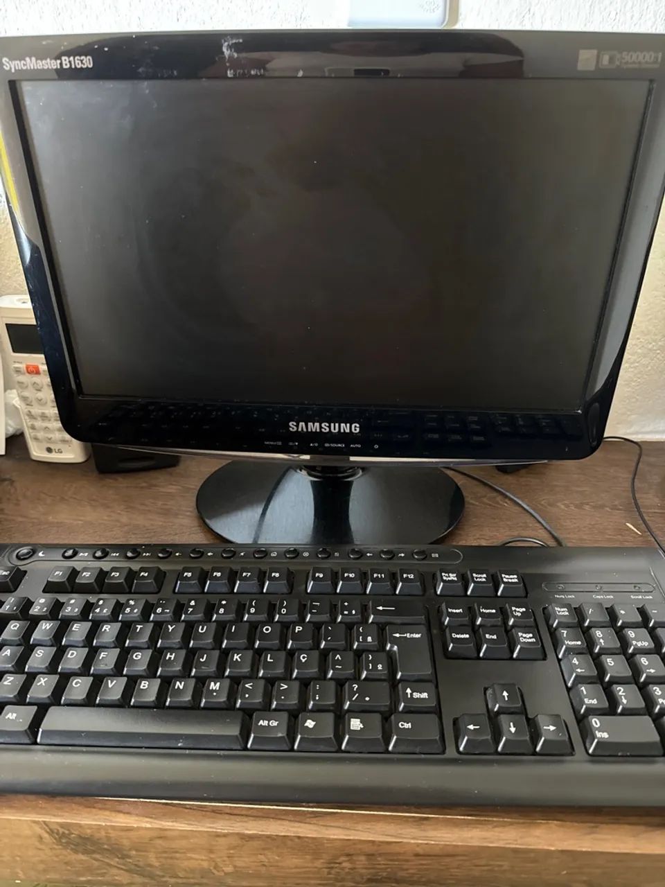 Monitor Samsung SyncMaster B1630 15.6 polegadas - Computadores e Desktops - Paraíba do Sul ...