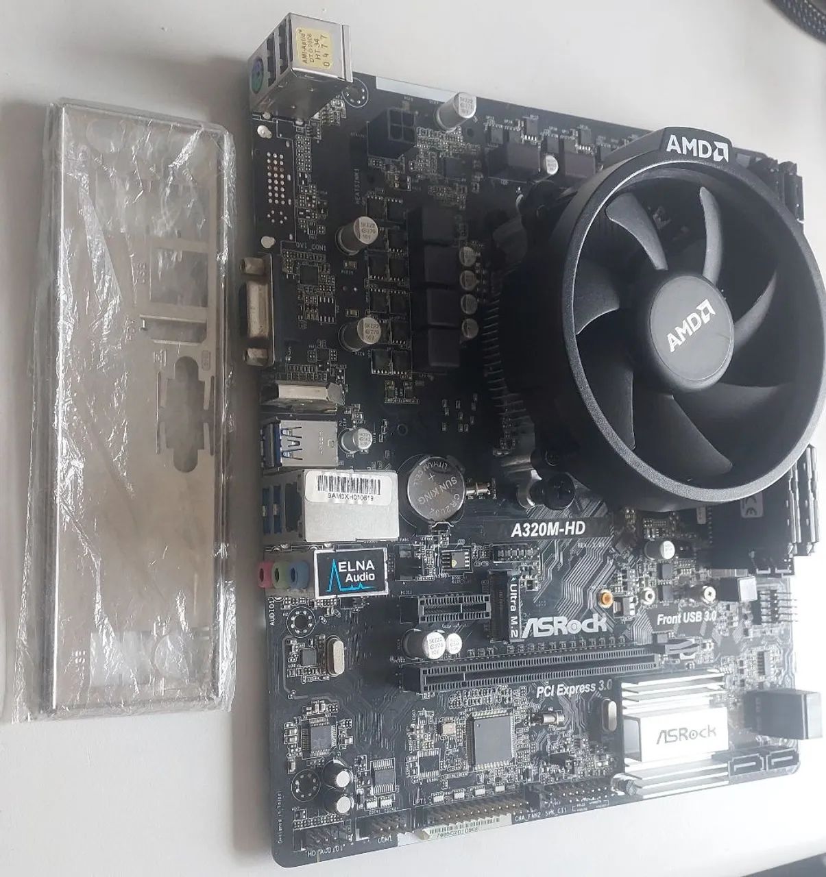 Kit Ryzen 5 3600, ASRook A320M-HD, Hyperx Fury 16GB (2x8GB) 2400MHz ...