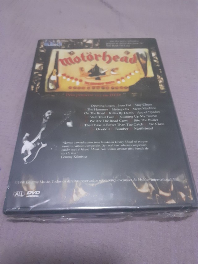 2 dvds novos lacrados MOTORHEAD guns n roses - CDs, DVDs etc - Catete ...