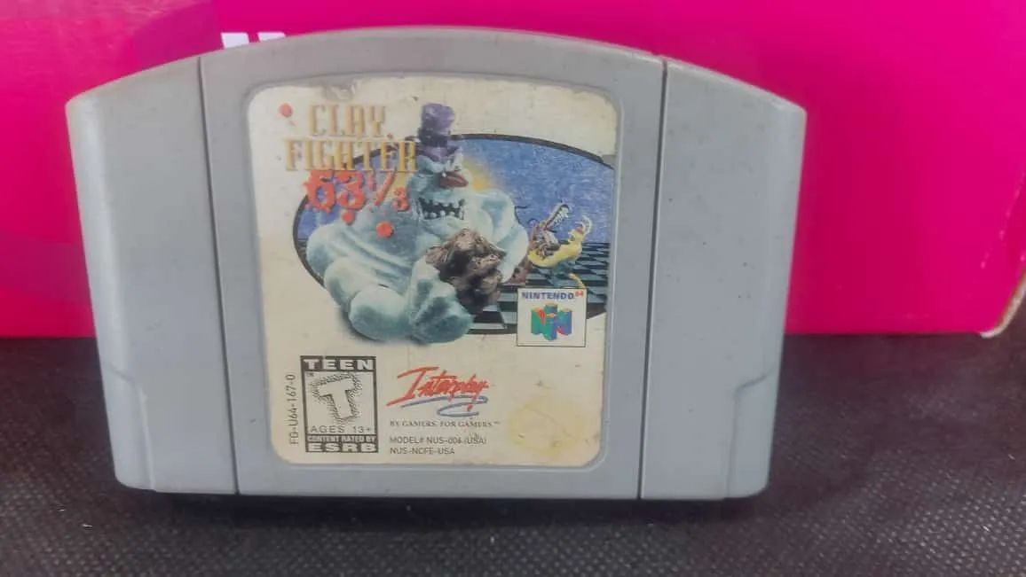 Clay Fighter 63 1/3 para Nintendo 64 - Jogos de Vídeo Game - Austin ...