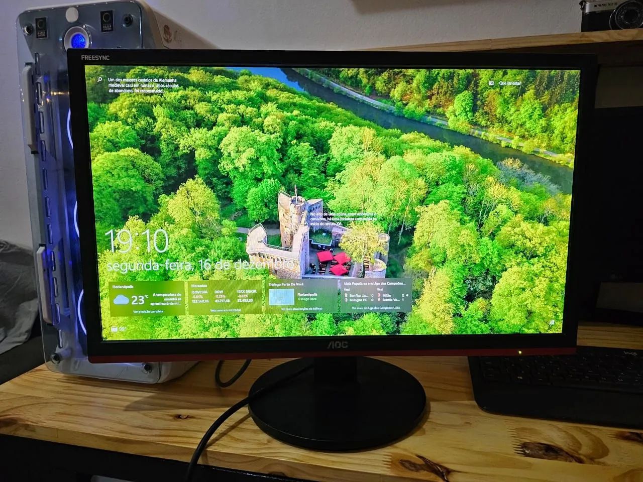 Monitor AOC 24 polegadas - Monitores - Vargem do Bom Jesus, Florianópolis 1365513544 | OLX