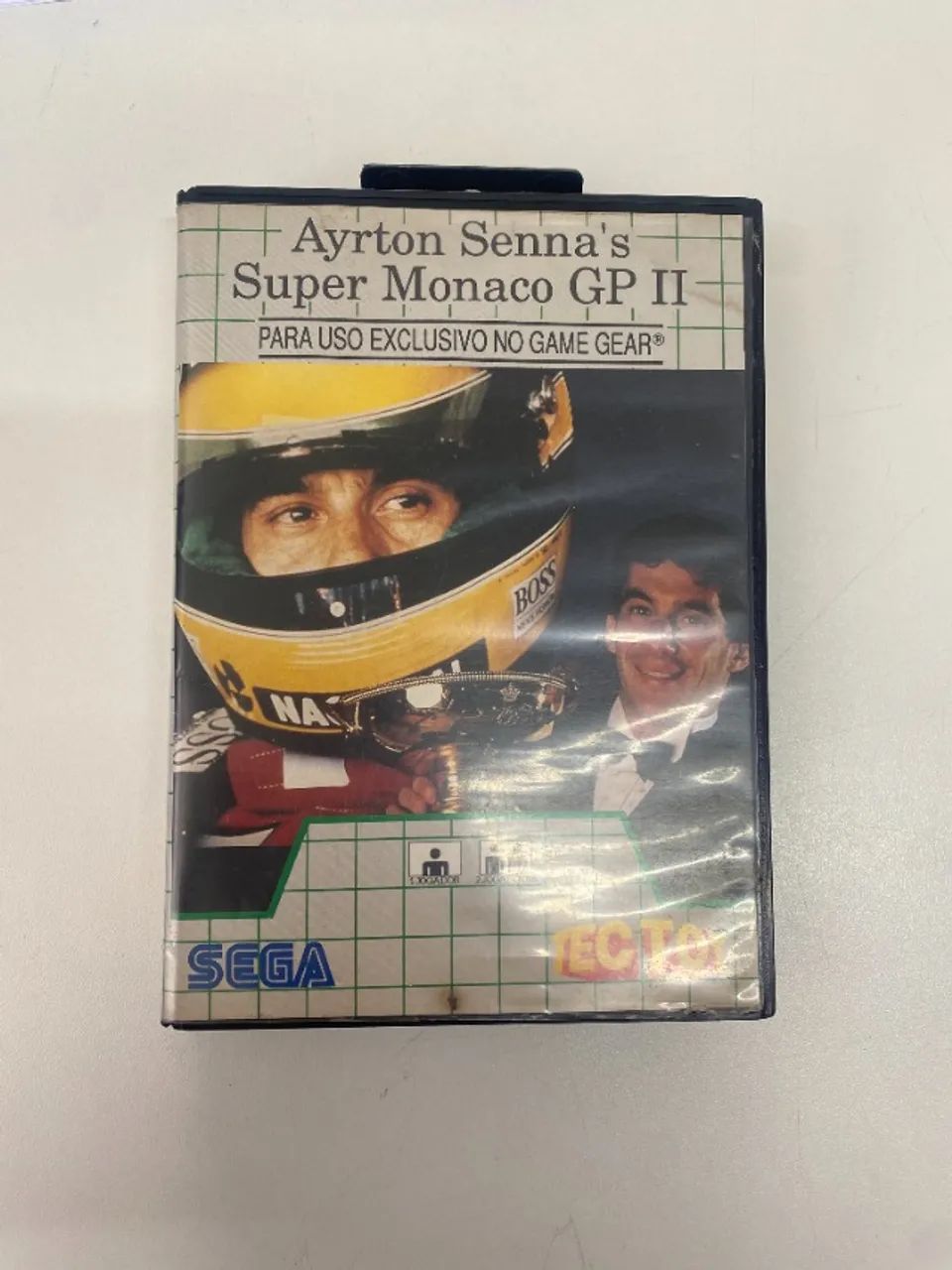 JOGO AYRTON SENNA'S SUPER MONACO GP 2 NA CAIXA SEMINOVO - GAME GEAR ...