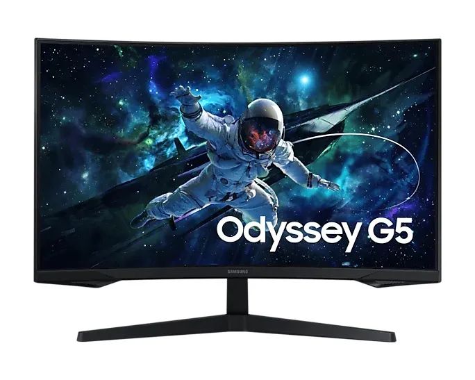 Monitor Gamer Samsung Odyssey G5 27 polegadas Curvo 144Hz - Monitores ...