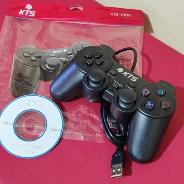 CONTROLE Gamer Joystick USB para Pc, Computador, Notebook, TV etc ...