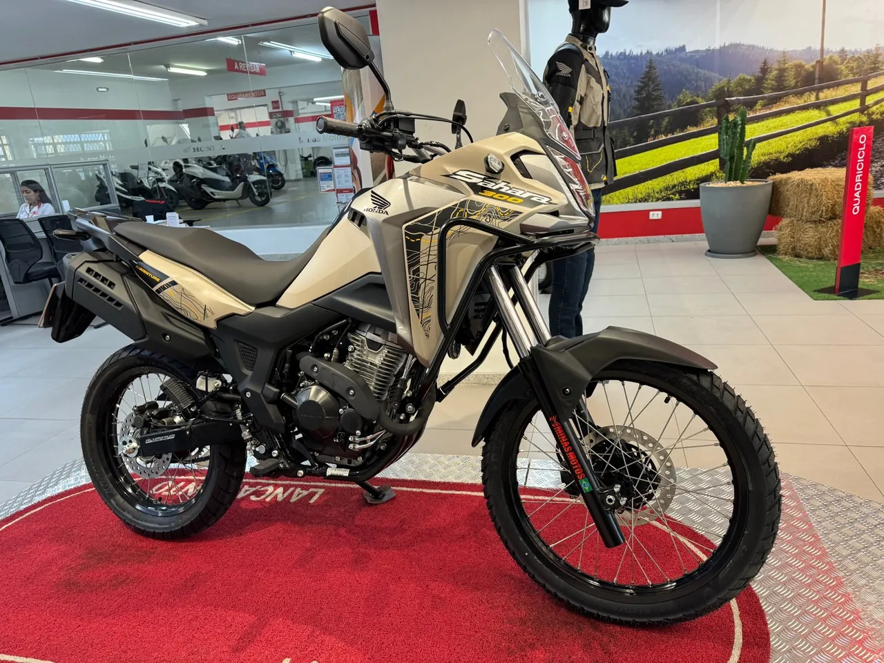 Motos HONDA SAHARA no Brasil