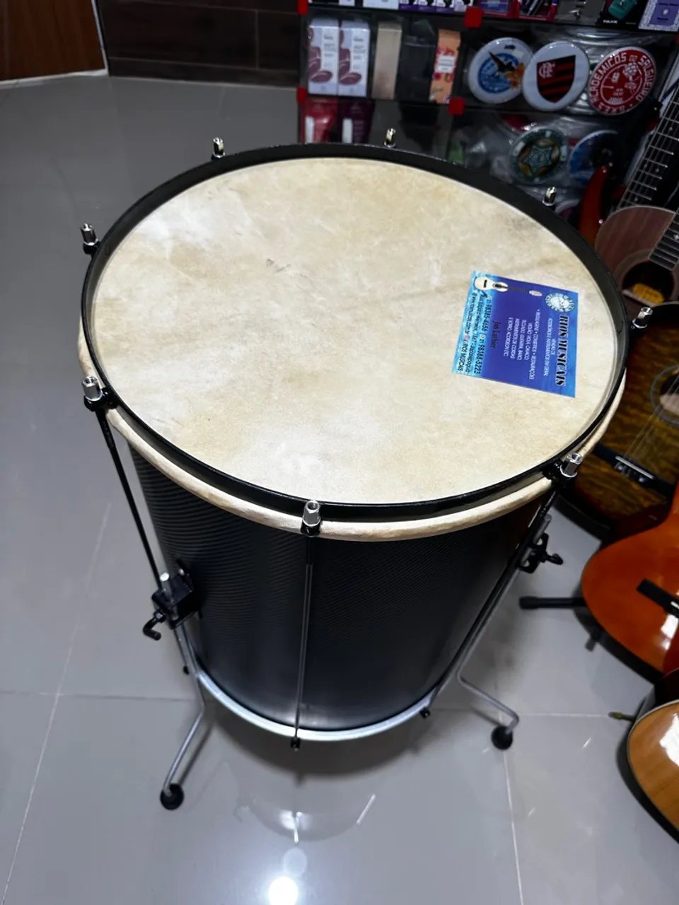 "instrumentos surdo" - Instrumentos musicais no Brasil