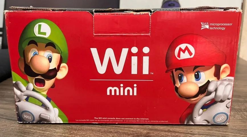Nintendo Wii Mini na Caixa com Todos os Acessórios Originais - Consoles ...