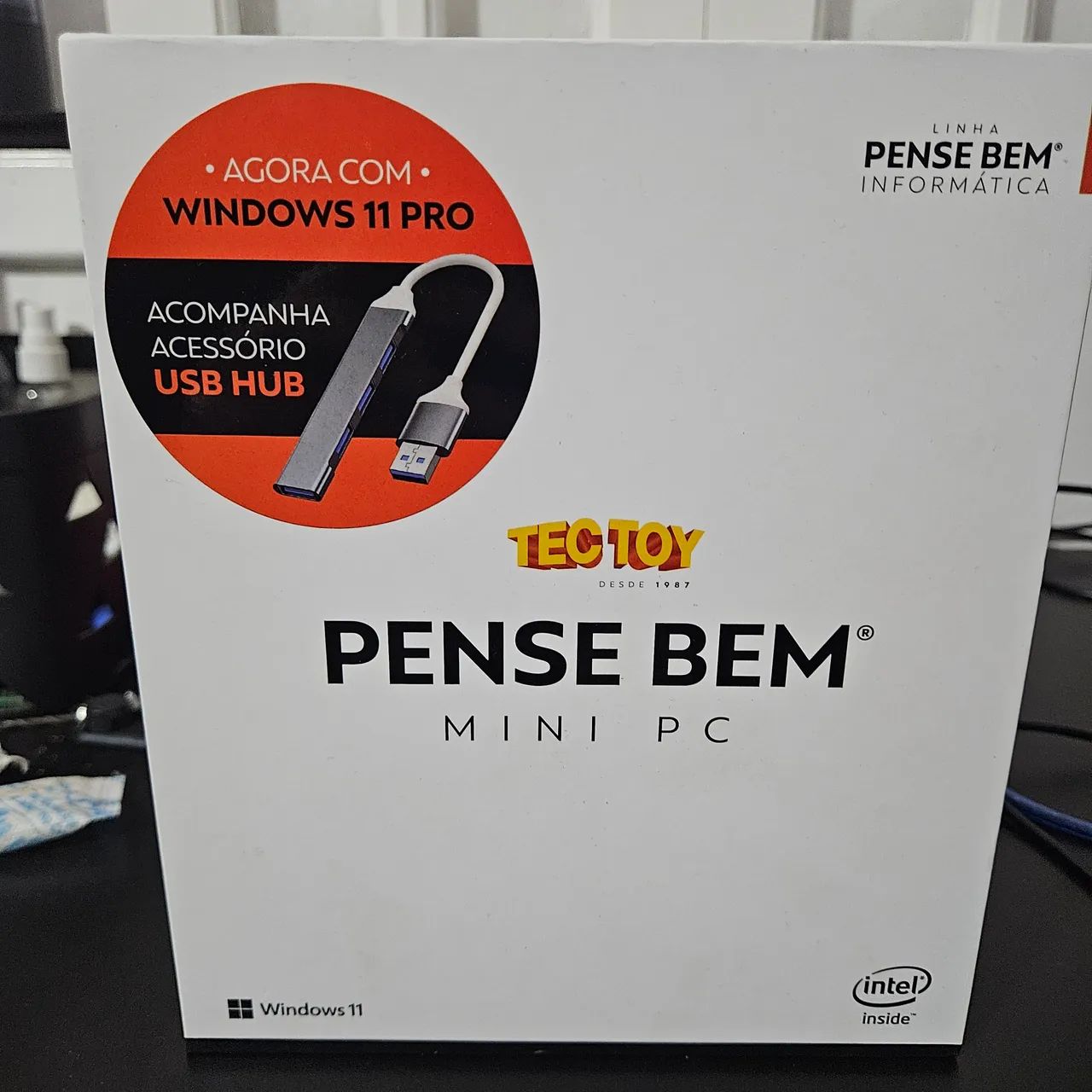 Mini Pc Pense Bem Tectoy - Win 11 Pro - 4gb Ram - 128gb Emmc ...