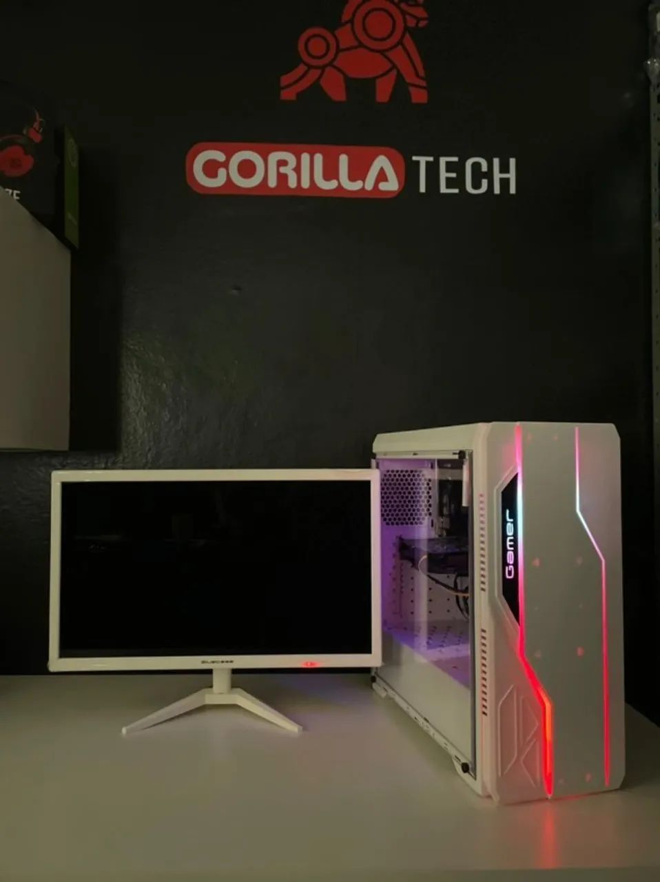 PC Gamer i5 Completo + Monitor (Novo c/ Garantia) Loja Gorilla Tech - Computadores e Desktops ...
