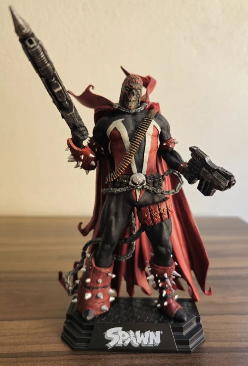Action Figure Spawn Rebirth Unmasked - Mcfarlane Toys - Hobbies e ...