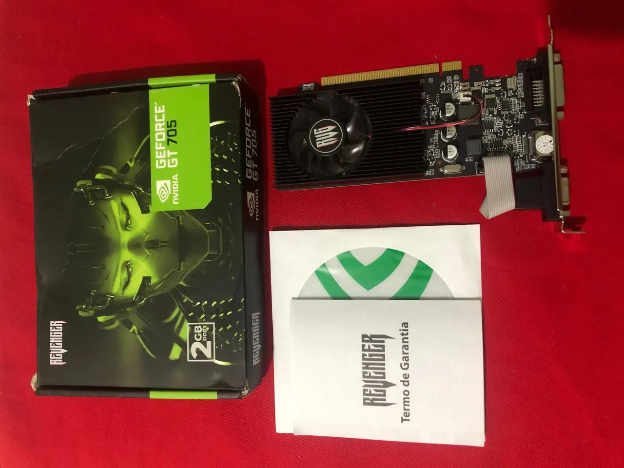 Placa de Vídeo NVIDIA GeForce GT 705 2GB DDR3 Revenger - Completa na ...