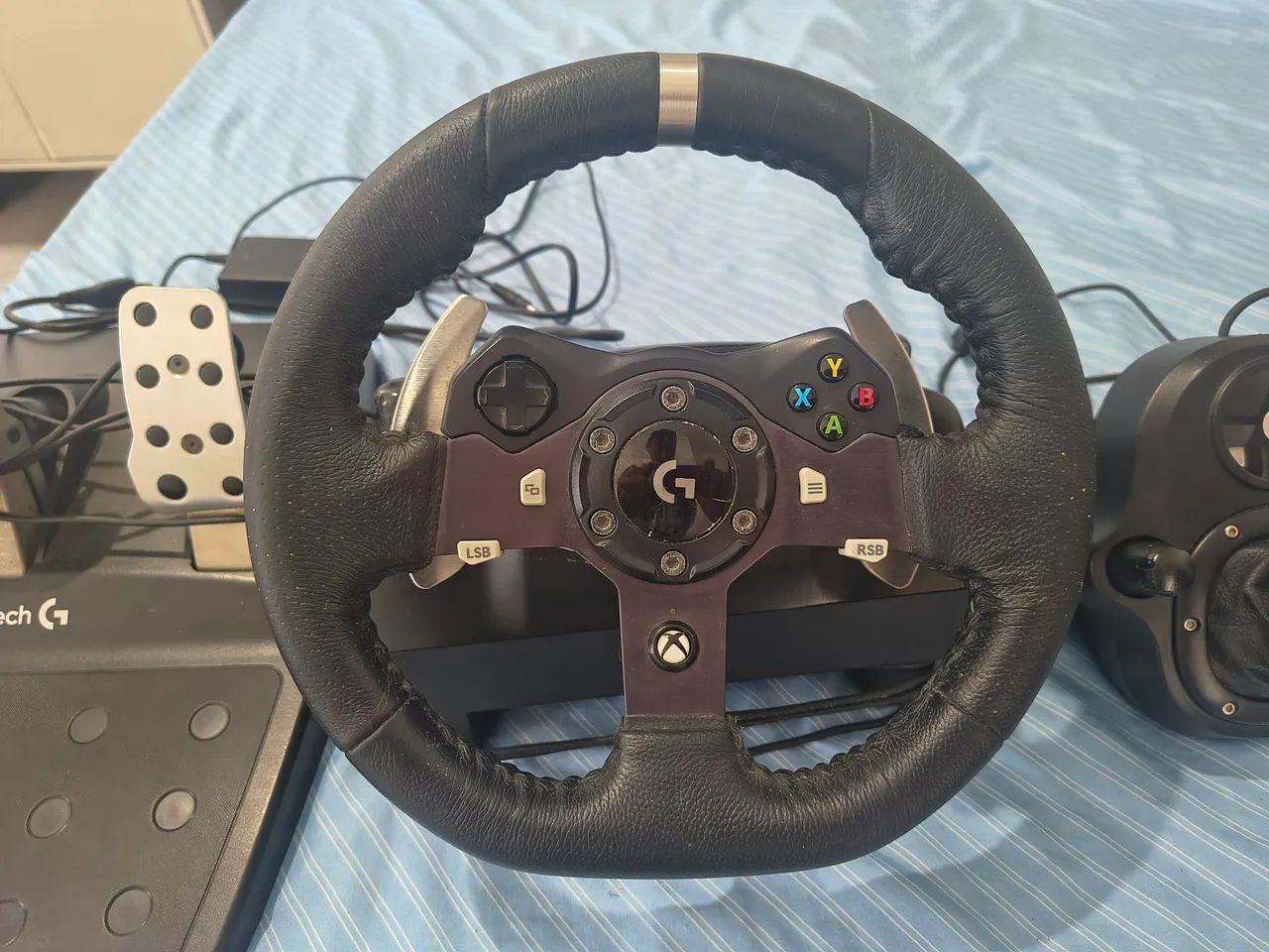 Volante Logitech G920 - Peças e Acessórios de Vídeo Game - Centro ...