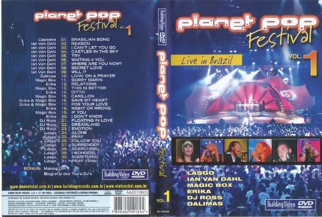 "planet pop dvd" no Brasil
