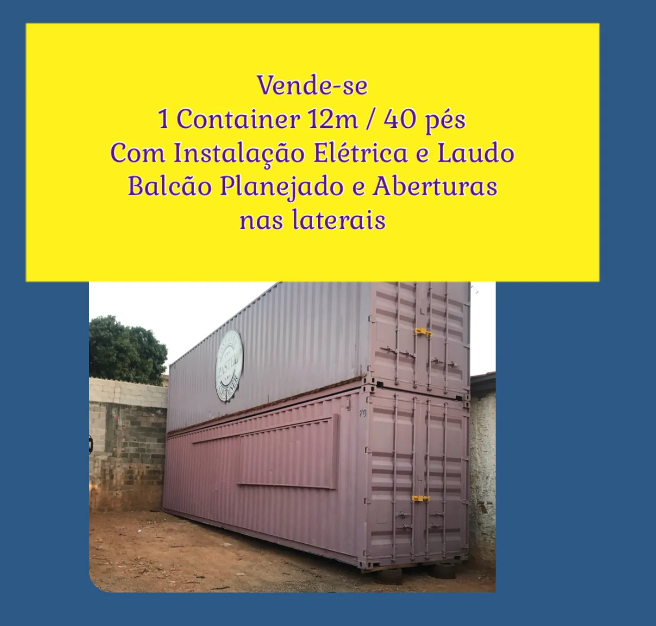 "container de 40 pes" no Brasil