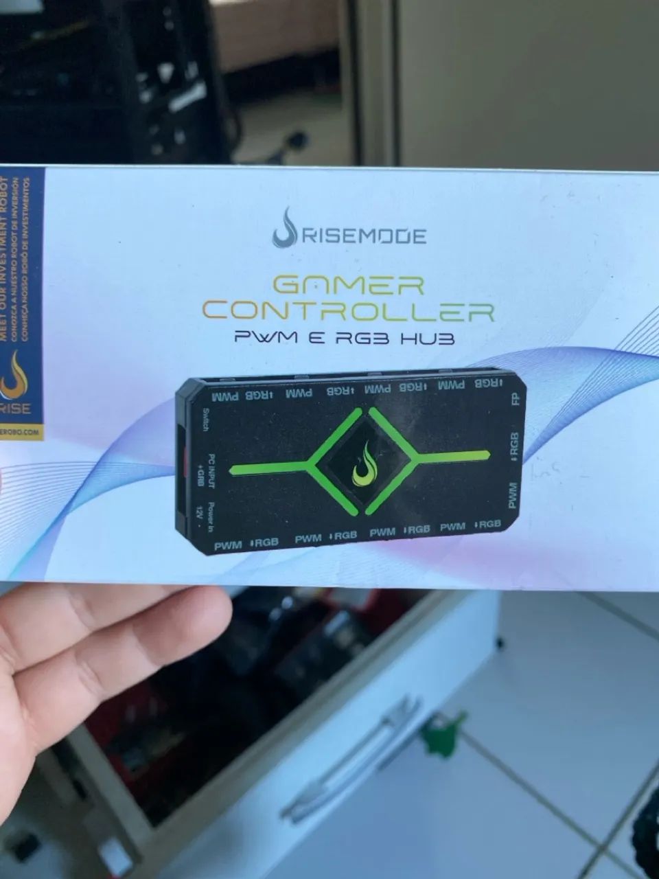 Controlador Gamer PWM e RGB Hub Risemode - Periféricos e Acessórios de Computador - Santa Isabel ...