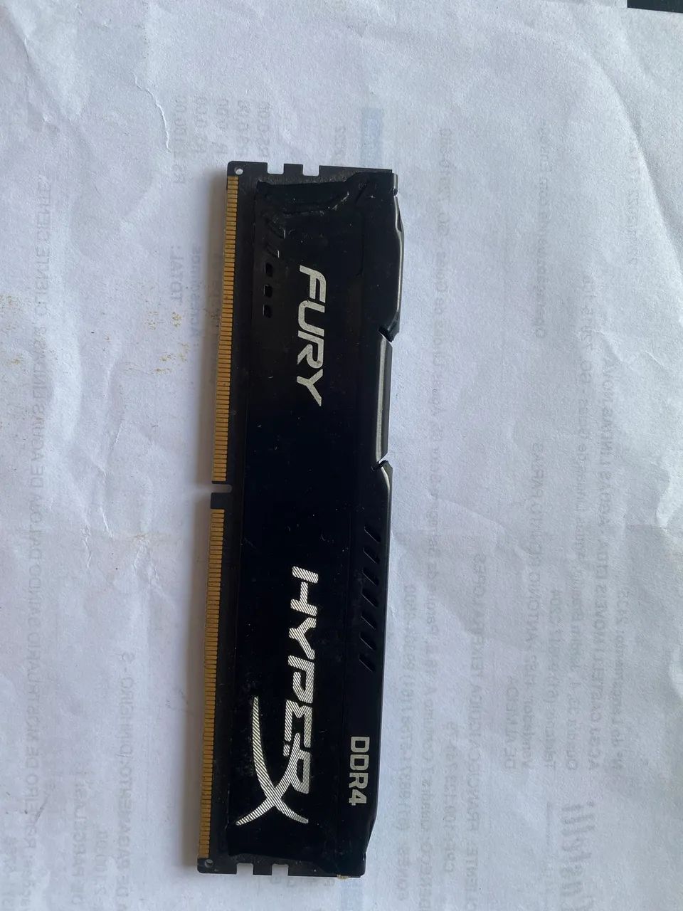 Memória RAM HyperX Fury 8GB DDR4 - Memória RAM - Samambaia Sul ...