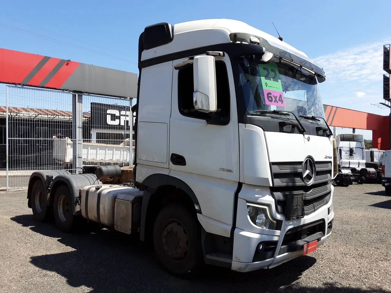 Mercedes-Benz Actros Actros 2651 MP5 LS 6x4 2p (diesel)(E5) 2021/2022 Vamos Seminovos Camp ...