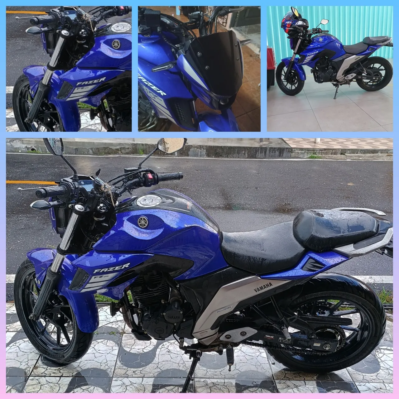 Motos YAMAHA FZ25 no Brasil