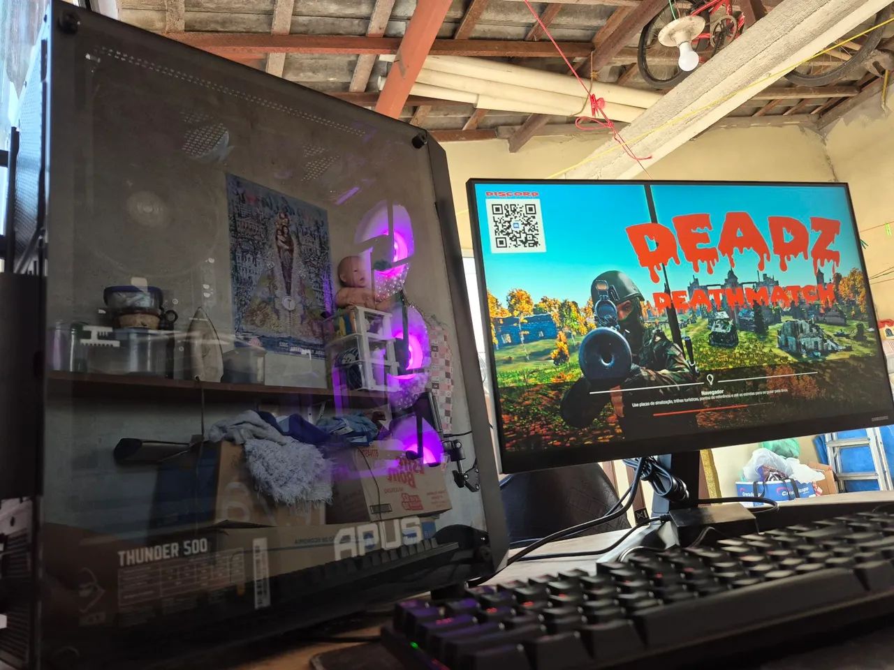 PC Gamer Com Placa De Vídeo Completo!!! - Computadores e Desktops ...