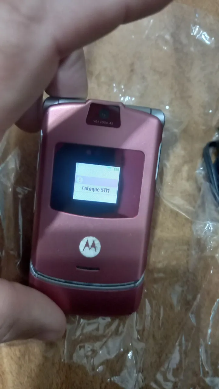 "motorola v3" no Brasil