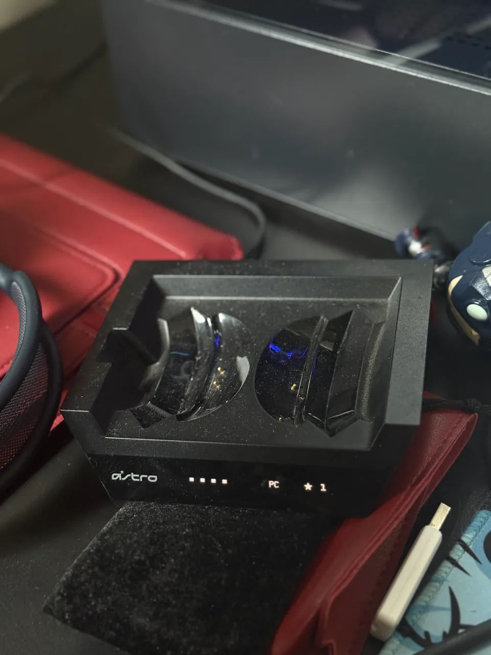 headset gamer logitech astro a50 wireless com base station - Peças e ...