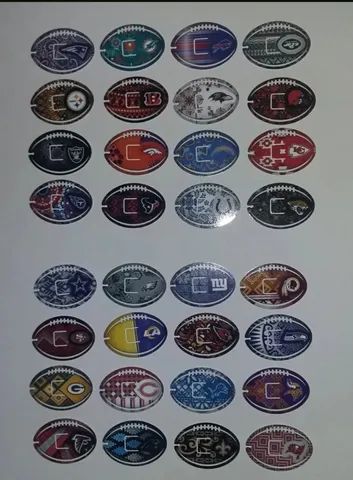 Tazo NFL Sabritas, Elma Chips do México. - Antiguidades - Boa Vista ...