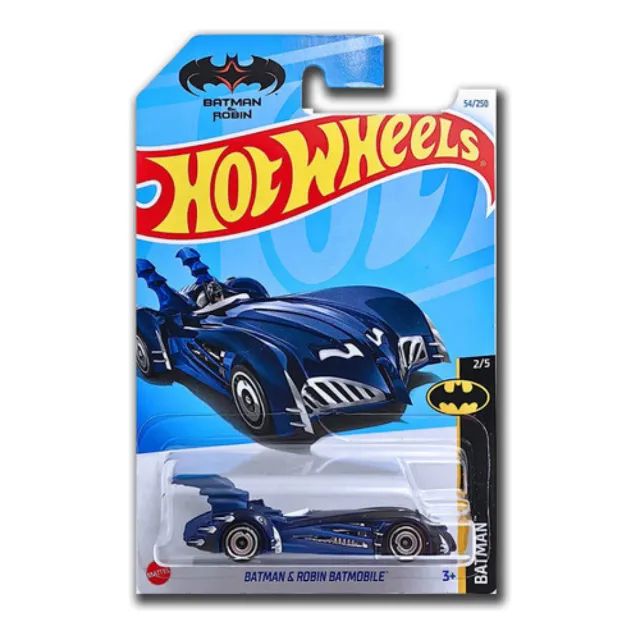 Hot Wheels Miniatura Carrinho Batman e Robin Batmobile - Hobbies e ...